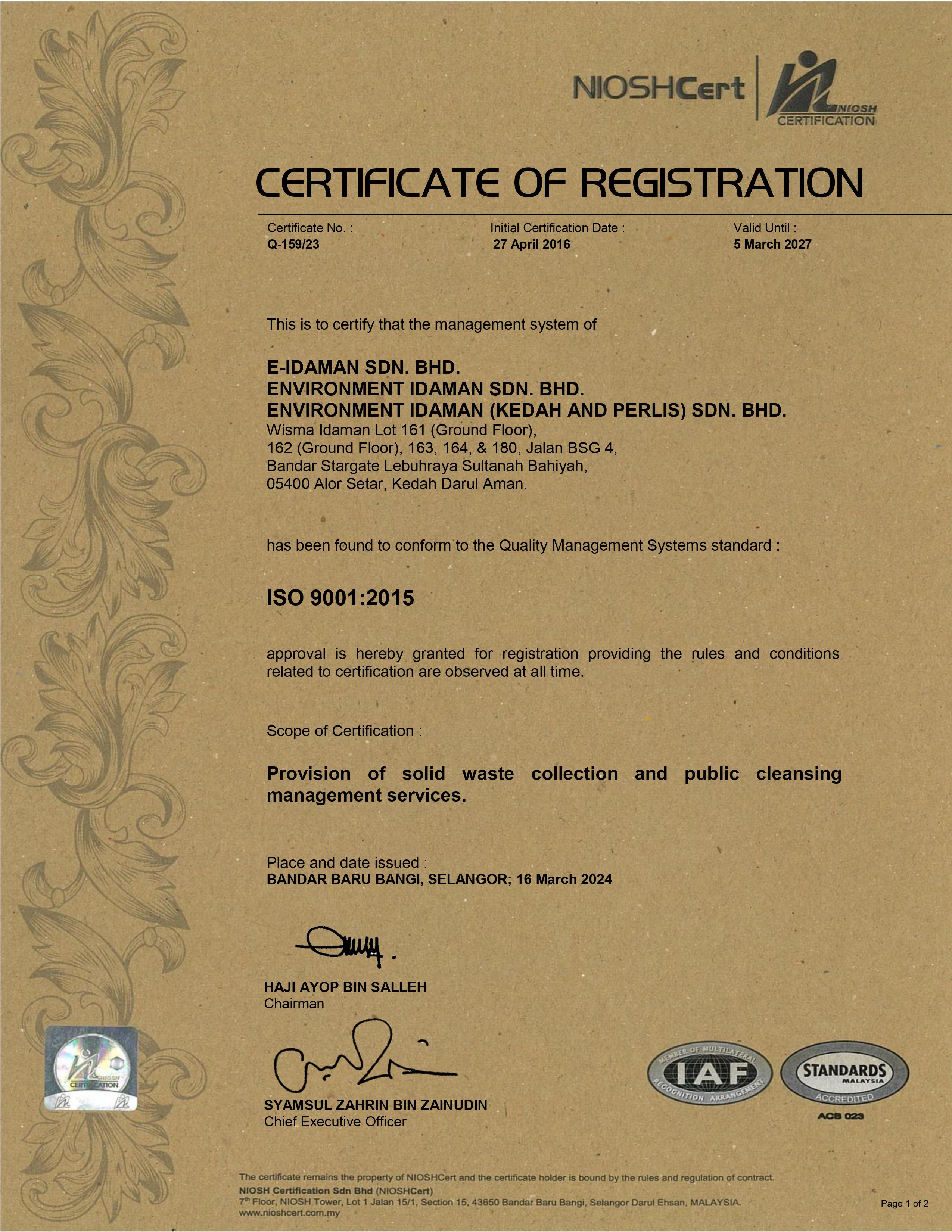 E-Idaman Group of Companies